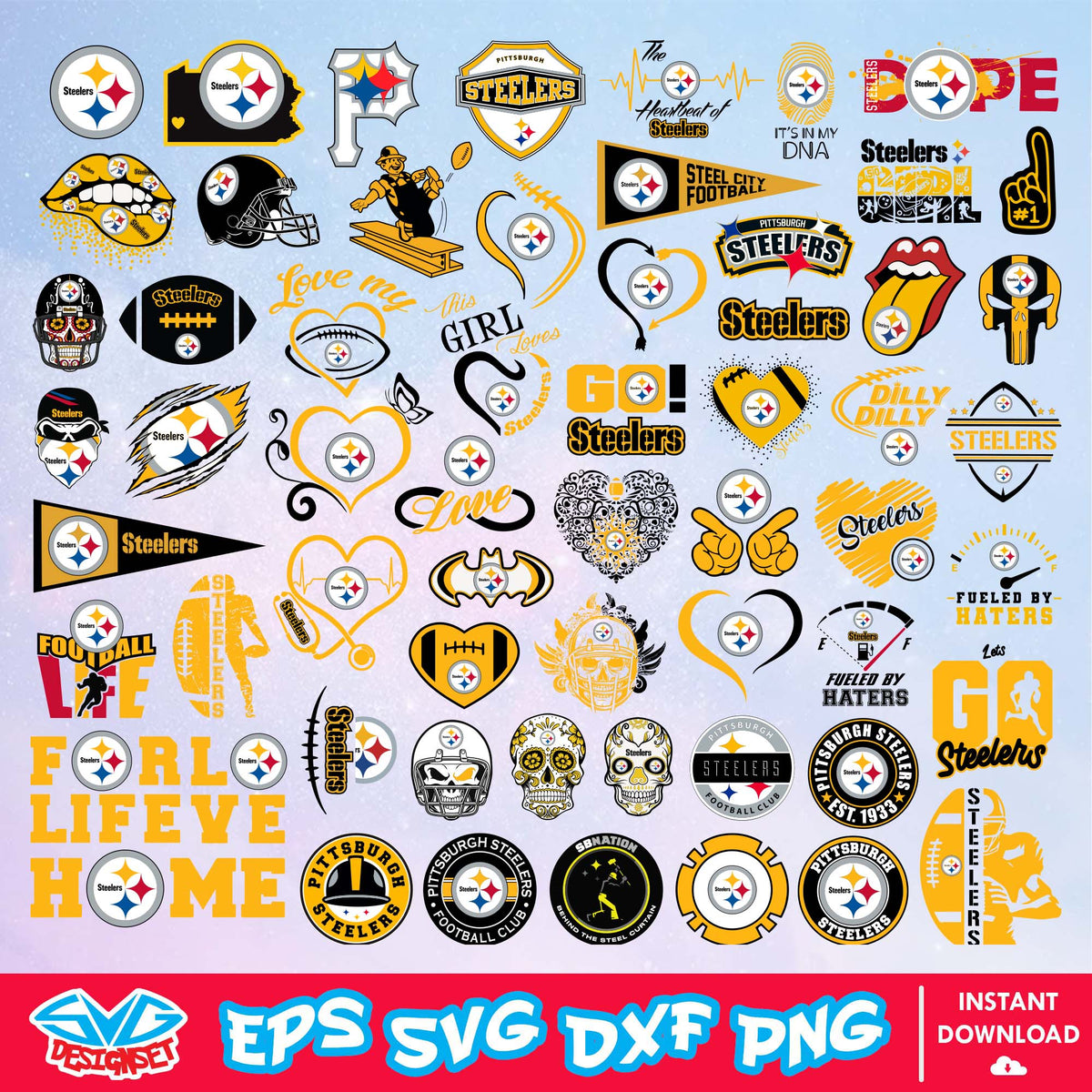 Pittsburgh Steelers Svg, National Football League Svg, NFL Svg, NFL Te