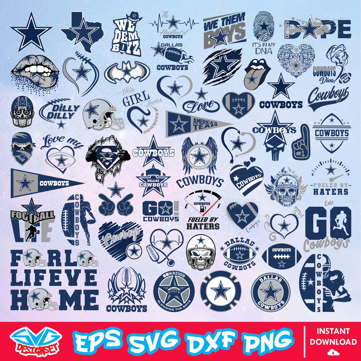 Dallas Cowboys Svg, National Football League Svg, NFL Svg, NFL Team Sv