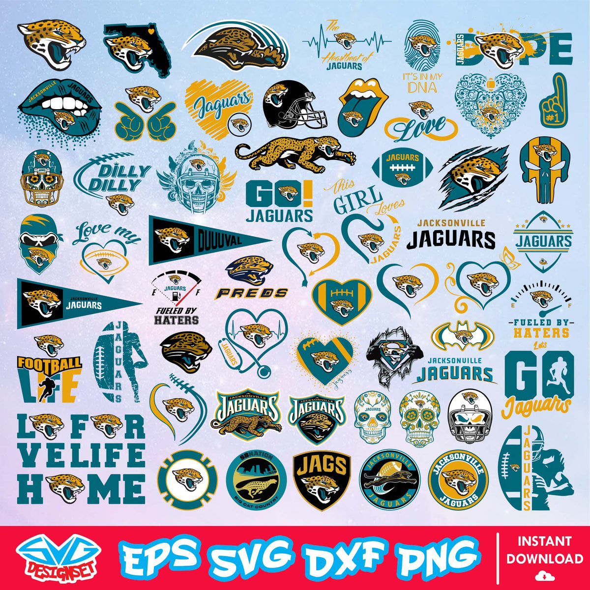 Jacksonville Jaguars Svg, National Football League Svg, NFL Svg, NFL T