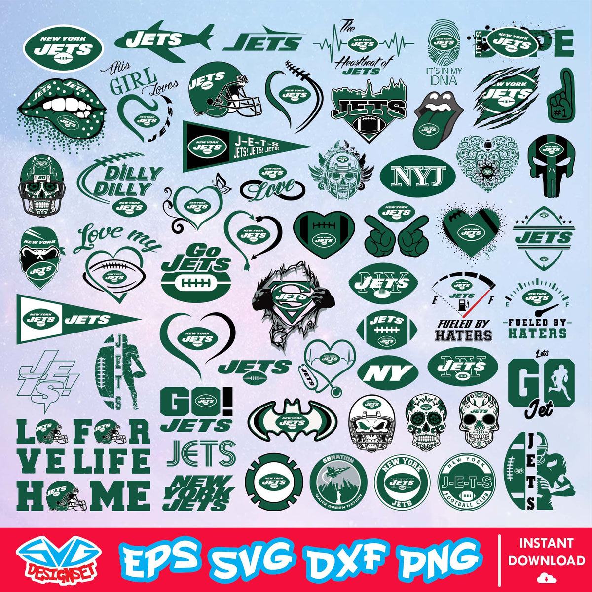 New York Jets Svg, National Football League Svg, NFL Svg, NFL Team Svg