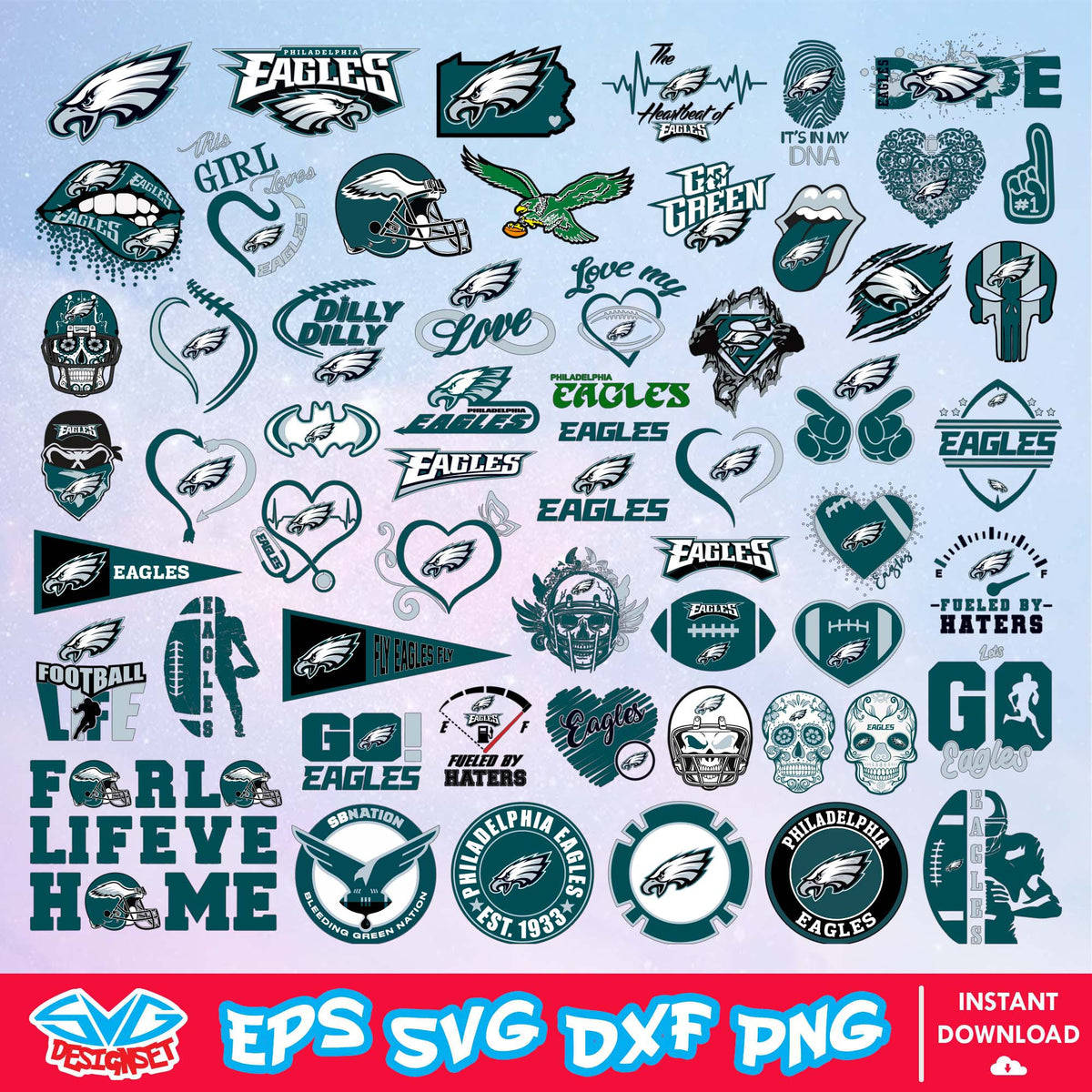 Philadelphia Eagles Svg, National Football League Svg, NFL Svg, NFL Te